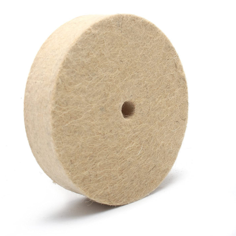 Wool Felt Polishing Wheel 25mm - Cornovo Abrasive